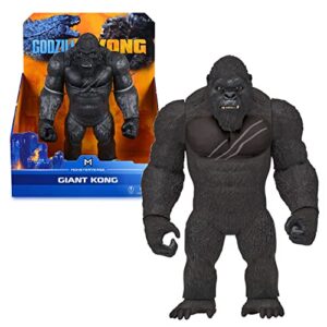 monsterverse mng07310 godzilla vs kong giant king kong, black, 11"