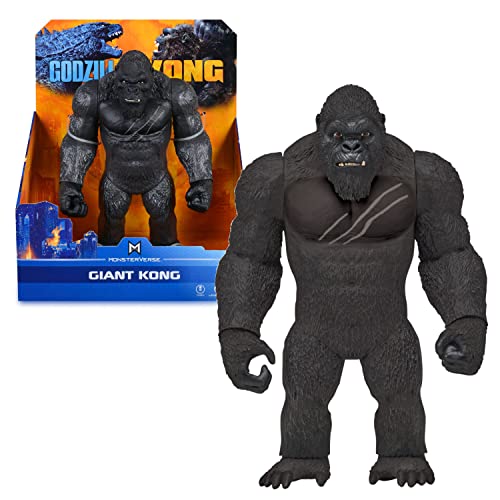 MonsterVerse MNG07310 Godzilla vs Kong Giant King Kong, Black, 11"