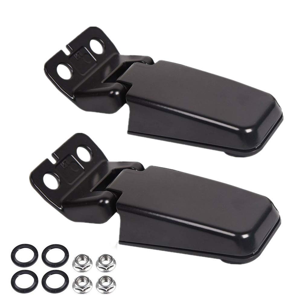 CarlMa Rear Window Hinge Set Liftgate Glass Hinge Left and Right for Infiniti QX56 2004-2010 for Nissan Armada 2005-2015 Replaces OE# 90320-7S000 90321-7S000