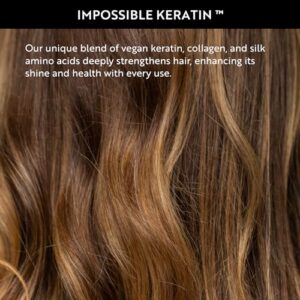 LATINUS BEAUTY CONTROL Collection, Impossible Keratin Anti-Frizz Shampoo (12 oz) + Conditioner (12 oz) + Styling Cream (8 oz) for Frizzy, Hard to Manage Hair