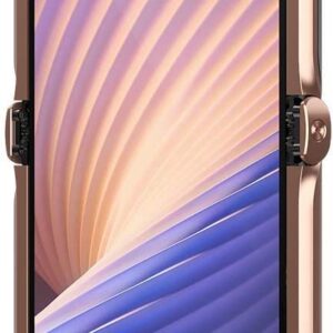 Moto Razr 5G 2020 (256GB, 8GB) 6.2" Flip P-OLED, Snapdragon 765 5G, 2800mAh Battery, 48MP Camera (Fully Unlocked for AT&T, T-Mobile, Verizon, Global) XT2071-2 Gold (Renewed)