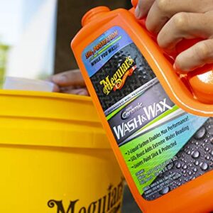 Meguiar's Hybrid Ceramic Wash & Wax - 48 Oz Wash with 8 Oz SiO2 Boost