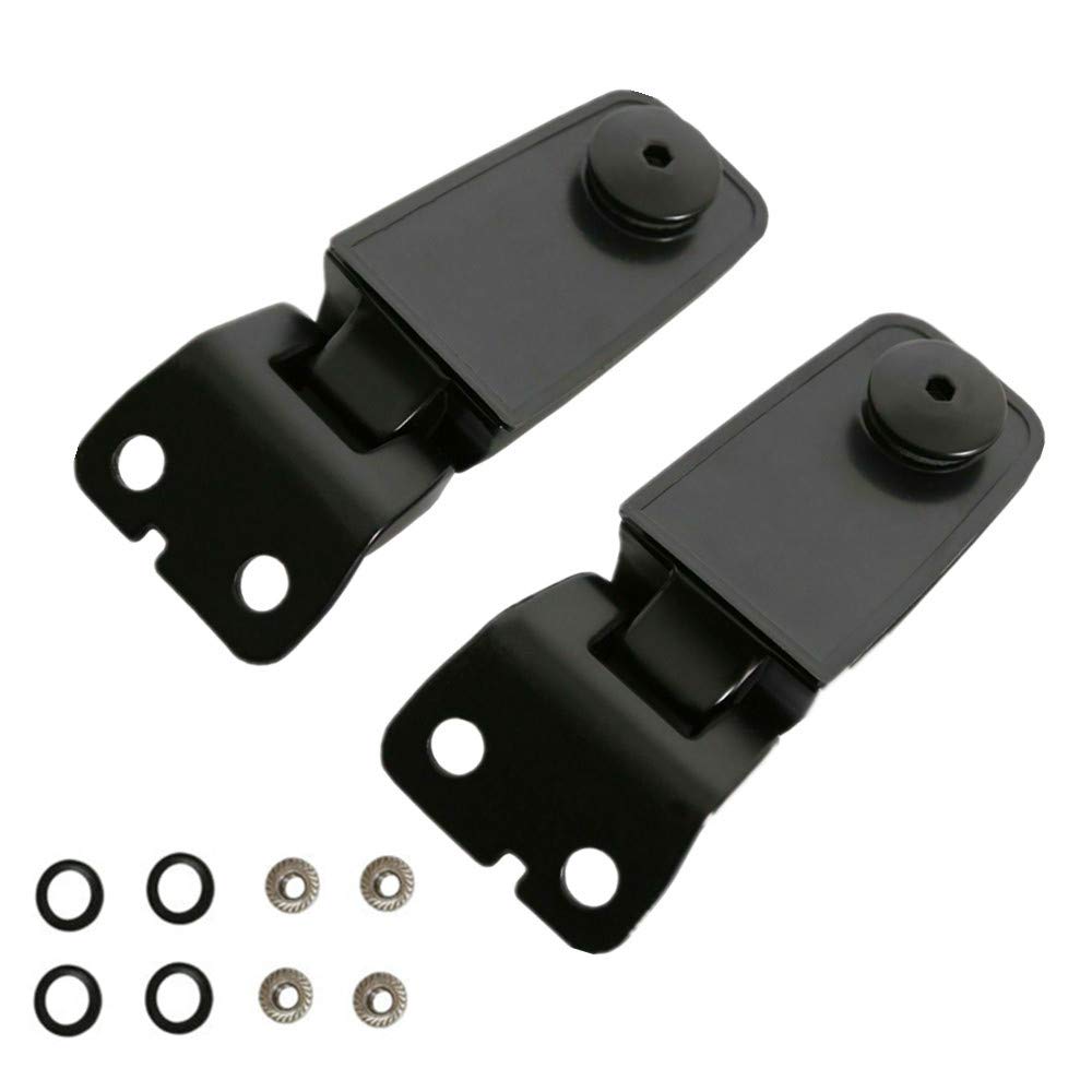 CarlMa Rear Window Hinge Set Liftgate Glass Hinge Left and Right for Infiniti QX56 2004-2010 for Nissan Armada 2005-2015 Replaces OE# 90320-7S000 90321-7S000