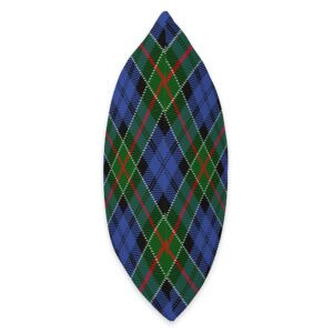 The Celtic Flame Plaid Tartans Colquhoun Tartan Scottish Plaid Throw Pillow, 18x18, Multicolor