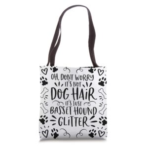 basset hound mom gift basset hound home decor for dog mom tote bag