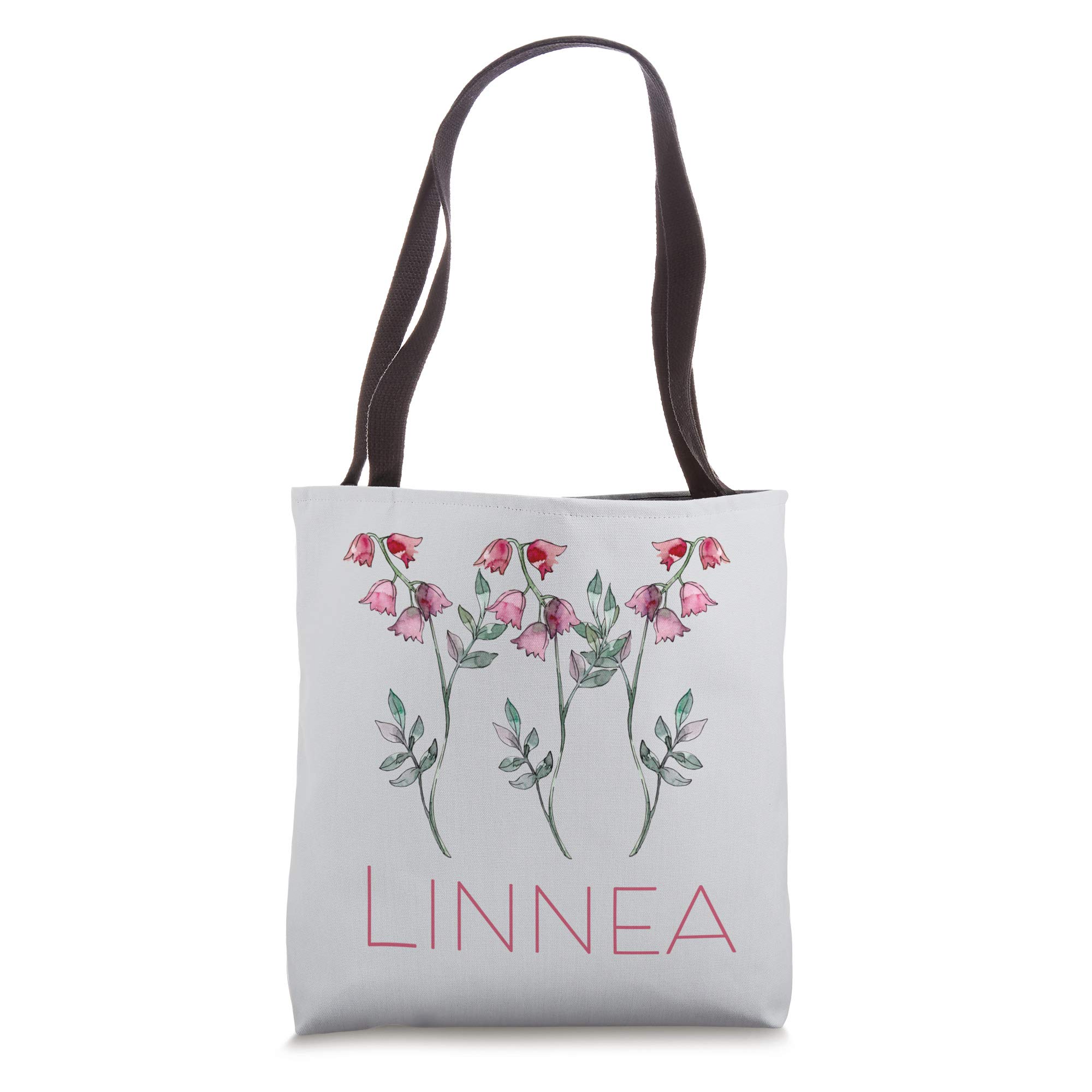 Linnea Flower Twinflower Wildflower Wild Flower Pink Flowers Tote Bag