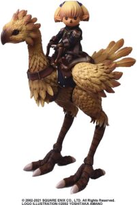 square enix final fantasy xi: shantotto & chocobo bring arts action figure set