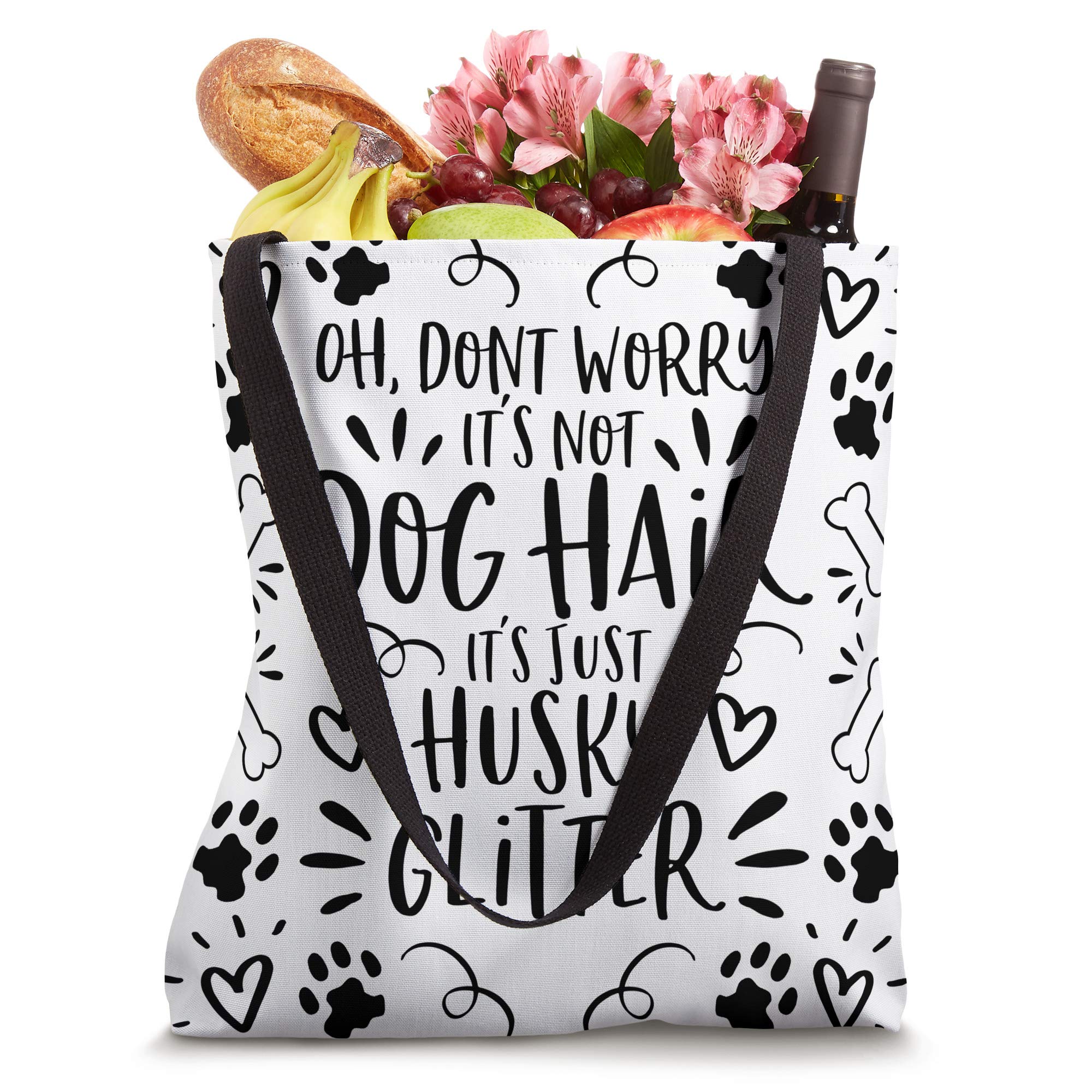 Husky Mom Gift Siberian Husky Home Decor Dog Mom Tote Bag