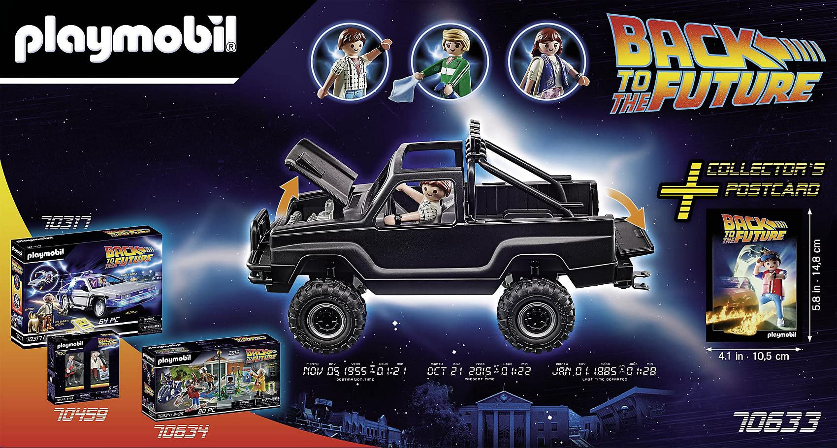 Playmobil Back to The Future Marty's Pickup Truck