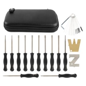 motoall 12 pcs carburetor adjustment tool carb adjusting kit with zt-1 500-13 metering lever tool for 2-cycle small engine replace for poulan husqvarna stihl echo trimmer weedeater chainsaw