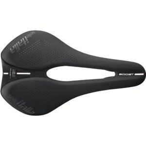 selle italia, novus evo boost tm superflow, saddle, 248 x 145mm, unisex, 240g, black