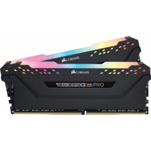 Corsair Vengeance RGB Pro 32GB (4x8GB) DDR4 3600 (PC4-28800) C16 Desktop memory – Black