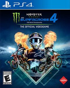 deep silver monster energy supercross 4 - playstation 4 - playstation 4