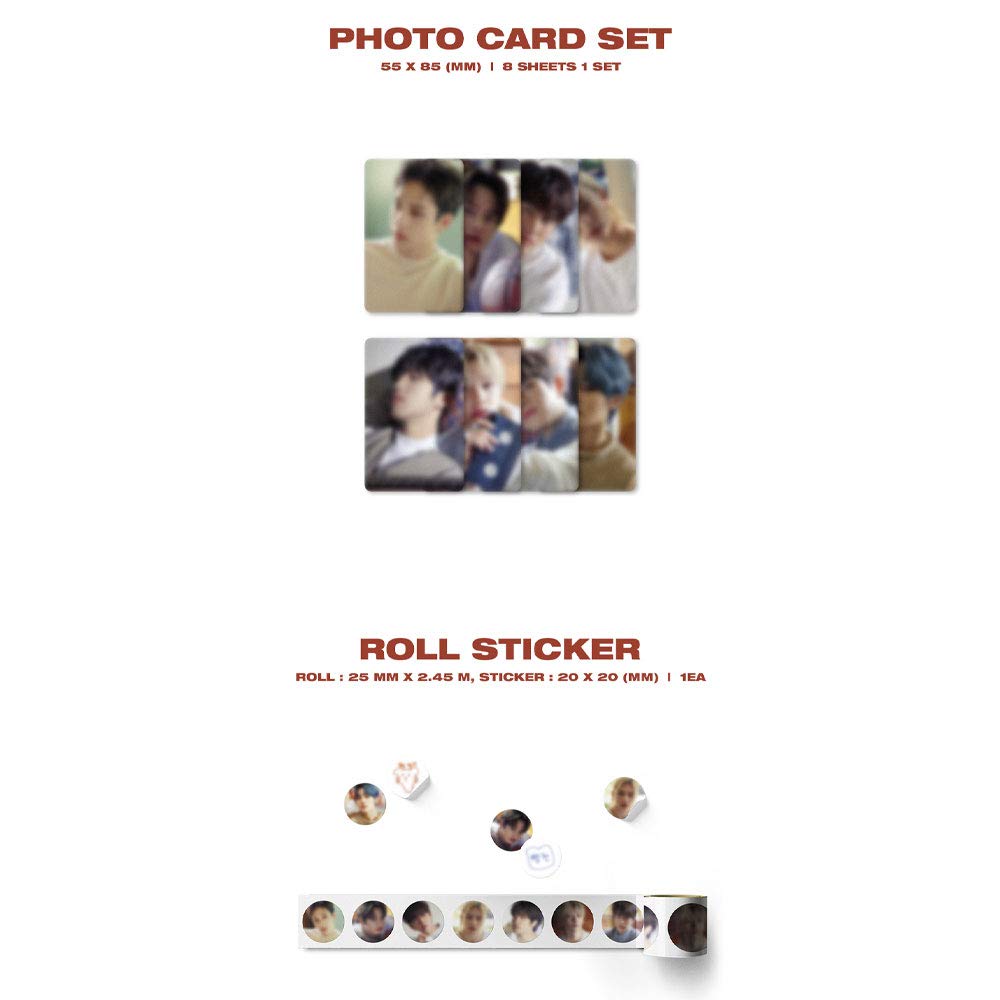 Stray Kids 2021 Seasons Greetings (Incl. Package, Calendar, Diary, Post Card Book, Photocard Set, Roll Sticker, Book Mark Set, Ball Pen, Poster Calendar, Random Instant Photocard)