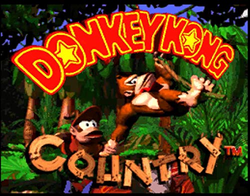 KITBIT New Donkey Kong Country Game Cartridge USA Version for Nintendo Super NES SNES Game Console