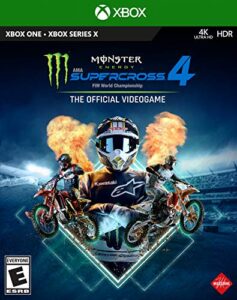 deep silver monster energy supercross 4 - xbox one - xbox one