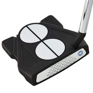 odyssey golf 2021 ten putter (right-handed, 2 ball lined, slantneck pistol, 34") , black