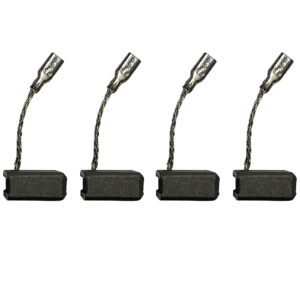 4 pcs carbon brushes compatible for bosch 1380 gws 7-115 angle grinder 1 619 p02 870 s16g, brush replacement part for power tools