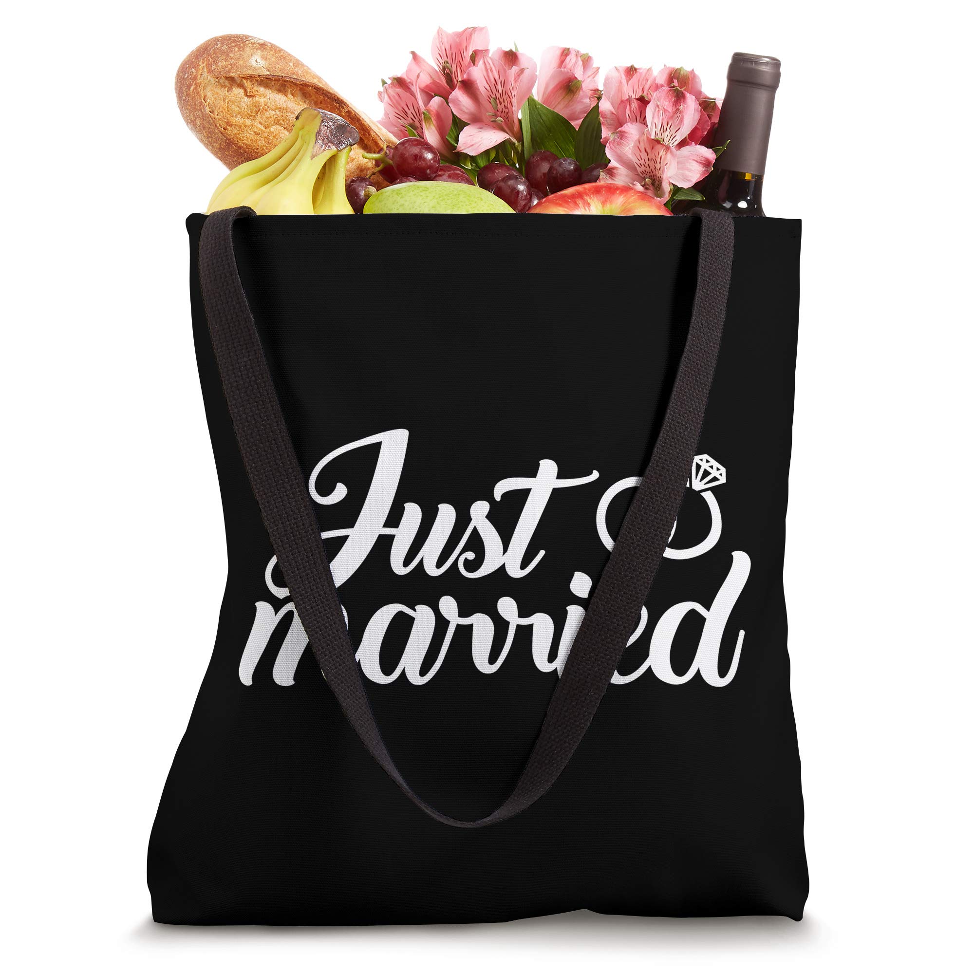 Just married Tote Bag