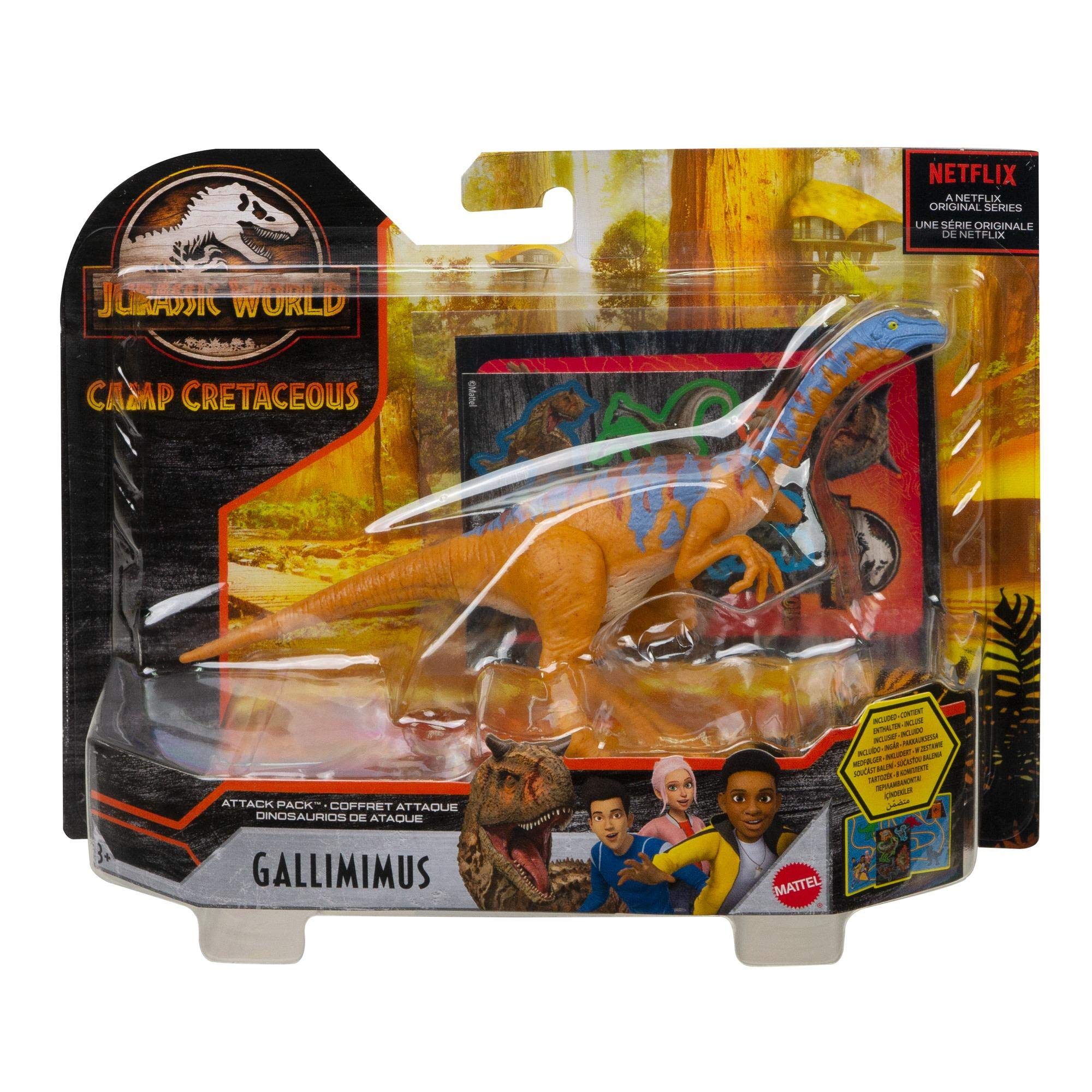 Jurassic World Camp Cretaceous Attack Pack Gallimimus