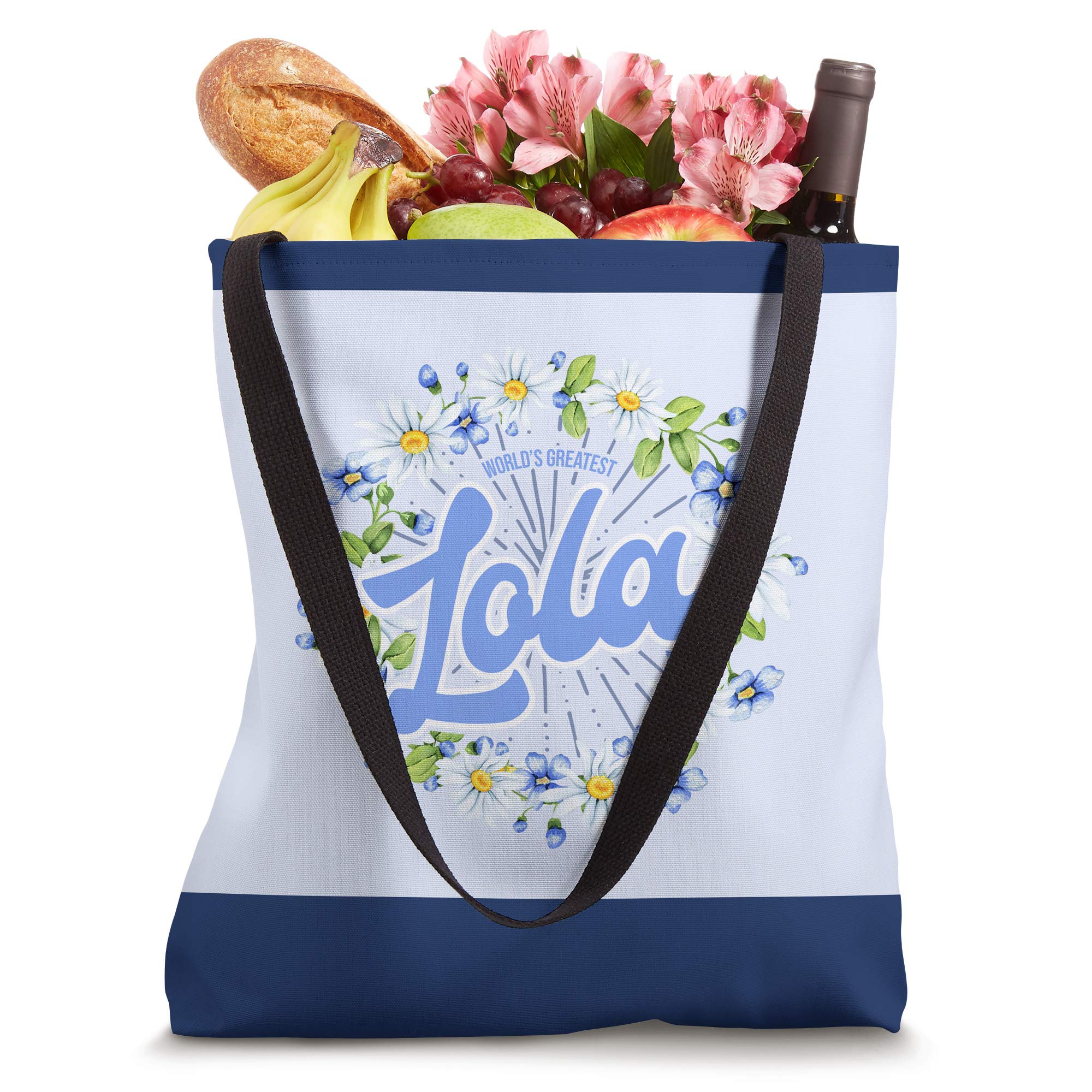 World's Greatest Lola - Gift Filipino Grandma Tote Bag