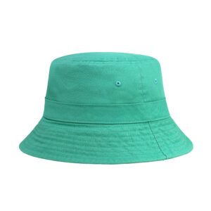 hot summer bucket hat - trendy cotton sun hat for beach, golf, fishing - fun outdoor vacation boonie for men and women (ocean blue)