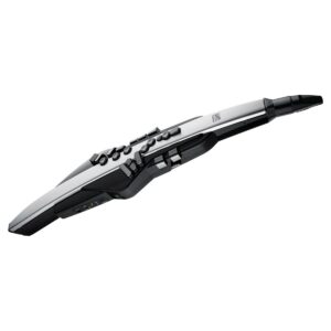 roland aerophone pro digital wind instrument, professional-grade with refined design, premium components, and advanced sound engines (ae-30), grey, black