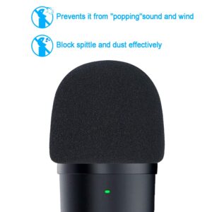 SUNMON Seiren Mini Pop Filter Foam Cover - Professional Mic Windscreen Wind Cover for Razer Seiren Mini USB Streaming Microphone to Minimise Plosives