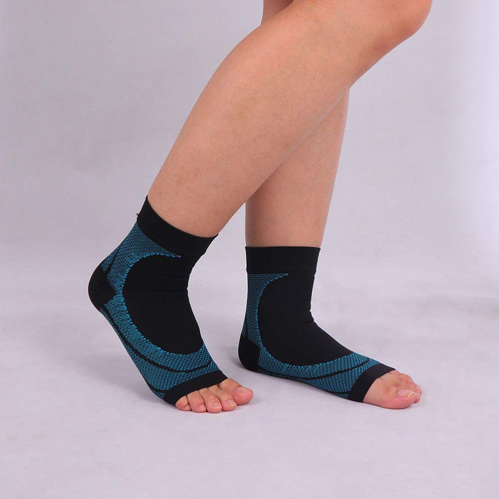 2 Pairs Socks Guard Brace Ankle Support Ankle Sprain Protection Band Men Sports Socks Foot Fascia Socks Elastic Socks Ankle Brace Compression Socks Socks