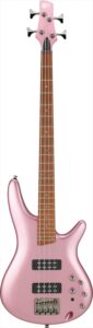 ibanez sr300e standard bass pink gold metallic