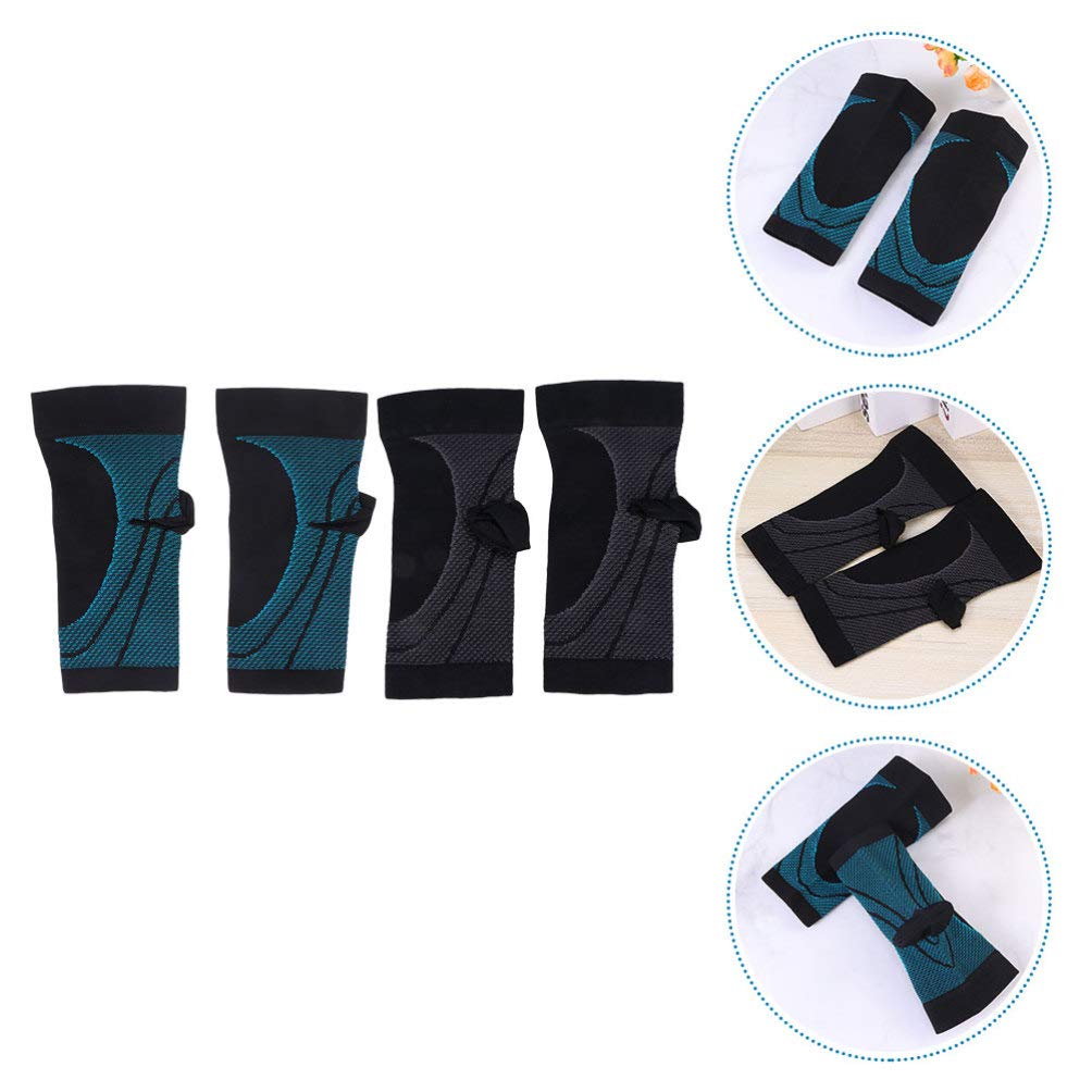 2 Pairs Socks Guard Brace Ankle Support Ankle Sprain Protection Band Men Sports Socks Foot Fascia Socks Elastic Socks Ankle Brace Compression Socks Socks