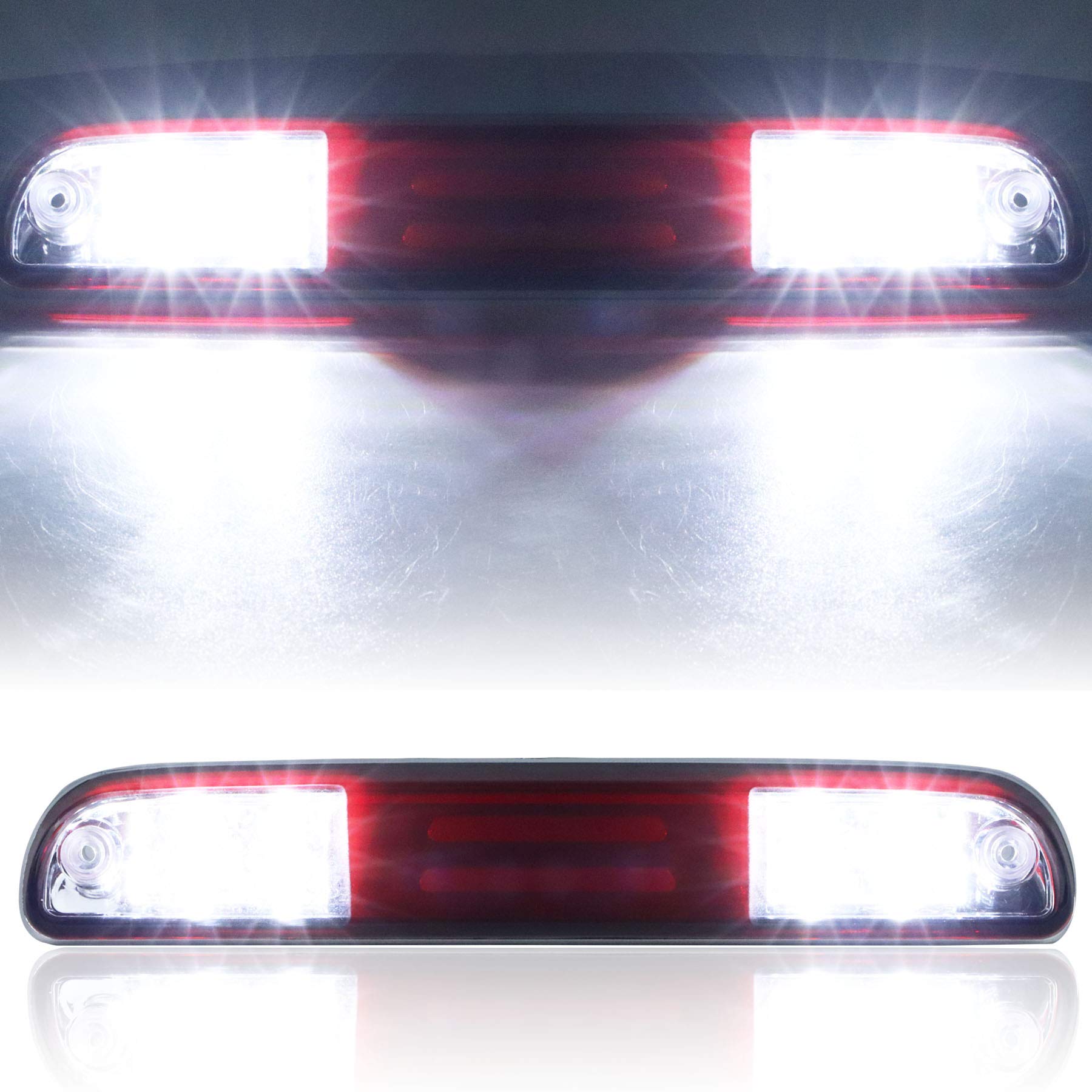 (Red) LED 3rd Brake Light for 99-16 Ford F250 F350 Explorer Ranger & Mazda B2300 B3000 B4000 Third Brake Light Cargo Lamp High Mount Light Stop light