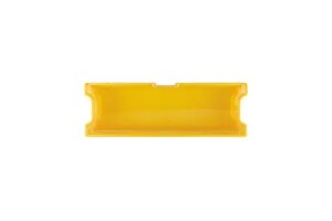 plano edge terminal large hook retainer, yellow, includes 1 hook retainer tackle tray, tackle storage accessories, mini storage tackle box for fishing hooks