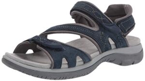 dr. scholl's shoes women's adelle 2 sandal, navy, 9