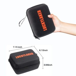 LUCKY Hard Travel Case for LUCKY/LUCKYLAKER Handheld Fish Finder Boat Sonar Fishing Finders Transducer Kayak Fish Finder Waterproof for Ice Fishing