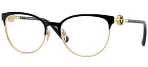 versace enamel medusa ve 1271 black 54/18/140 women eyewear frame