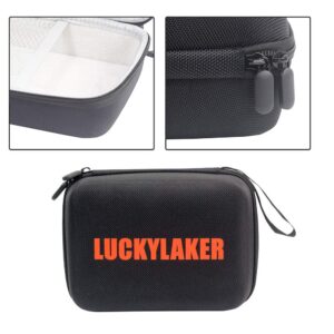 LUCKY Hard Travel Case for LUCKY/LUCKYLAKER Handheld Fish Finder Boat Sonar Fishing Finders Transducer Kayak Fish Finder Waterproof for Ice Fishing