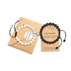 ungent them matching couples bracelets relationship his hers distance friendship bracelet couples jewelry gifts for women men him boyfriend girlfriend bf gf friends lover