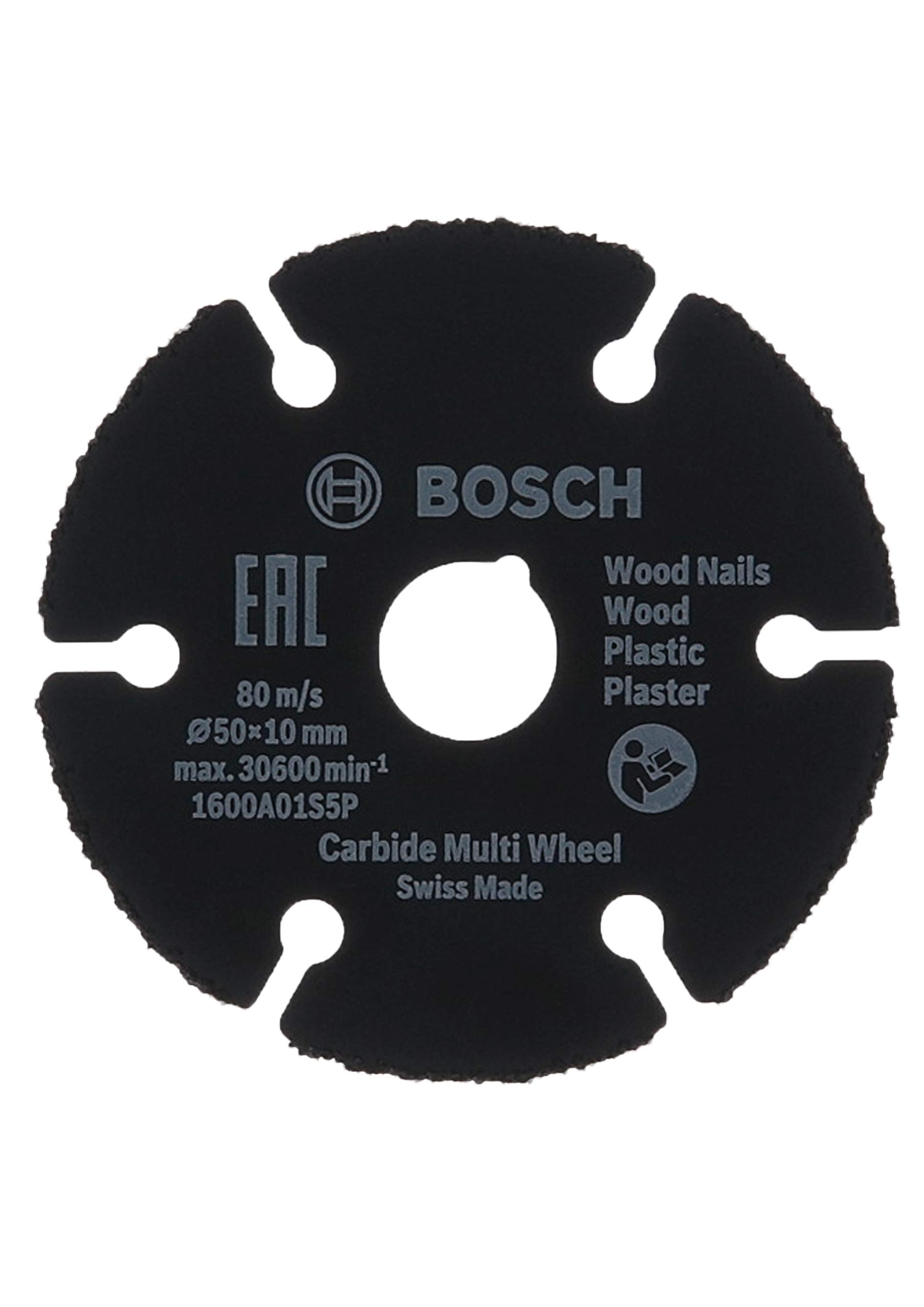 Bosch Carbide Multi Wheel Cutting Disc (for Multi Material, Ø 50 mm, Accessories for Bosch Easy Cut & Grind)