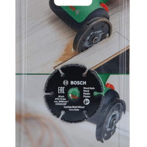 Bosch Carbide Multi Wheel Cutting Disc (for Multi Material, Ø 50 mm, Accessories for Bosch Easy Cut & Grind)