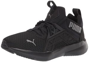 puma mens softride enzo cross trainer, nxt puma mens black-castlerock, 10