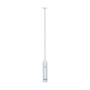 Audix M55 Installed Sound Omnidirectional Hanging Ceiling Microphone with Height Adjustment, White