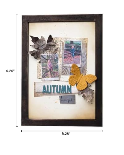 Sizzix Thinlits Die 665201 Perspective Butterfly by Tim Holtz, Multicolor