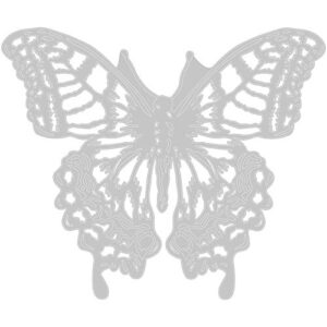 Sizzix Thinlits Die 665201 Perspective Butterfly by Tim Holtz, Multicolor