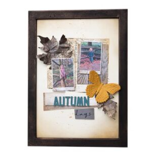 Sizzix Thinlits Die 665201 Perspective Butterfly by Tim Holtz, Multicolor