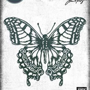 Sizzix Thinlits Die 665201 Perspective Butterfly by Tim Holtz, Multicolor