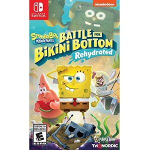 spongebob squarepants: battle for bikini bottom - rehydrated - nintendo switch