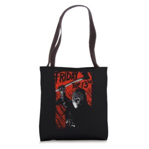 friday the 13th jason lives tote bag