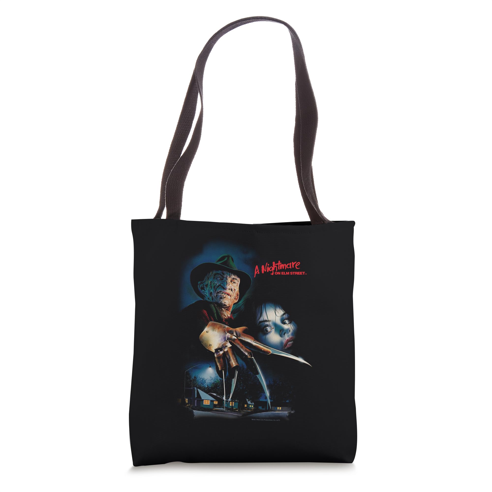 A Nightmare on Elm Street Elm Street Poster Tote Bag