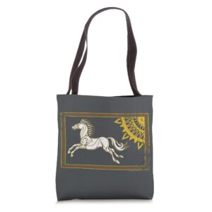 the lord of the rings rohan banner tote bag